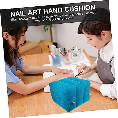 HOMSFOU Three-Layer Inflatable Mat Car Air Mattress Auto Floor Mats Reflexology Mat Footstool for Under Desk Leg Rest Bed Adjustable Pillows Car Floor Mat Fold Under The Table PVC Travel