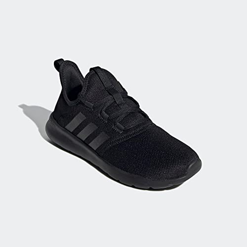 adidas womens Cloudfoam Pure 2.0 Running Shoes, Black/Black/Core White, 8.5 US