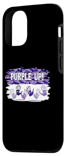 iPhone 13 Purple Up Military Children's Month Land of the Free Brave Case