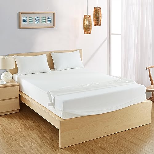 Bargoose Home Textiles | Zippered Mattress or Box Spring Cover | Lab Tested & Certified | Waterproof (Twin, 9" Deep)