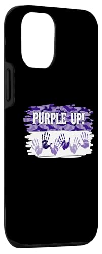 iPhone 13 Purple Up Military Children's Month Land of the Free Brave Case