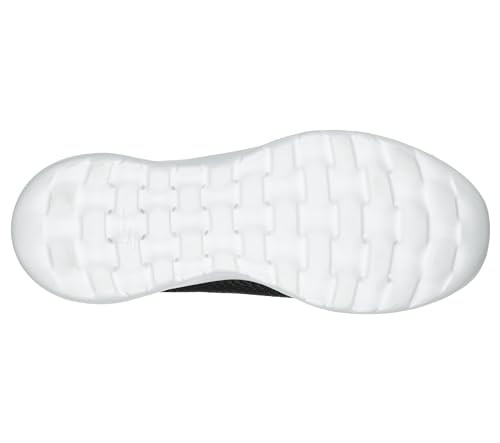 Skechers Women's Go Walk Joy Sneaker, Black/White, 8
