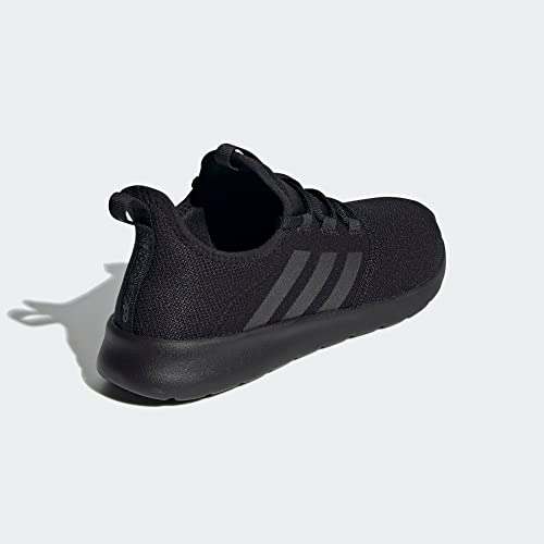 adidas womens Cloudfoam Pure 2.0 Running Shoes, Black/Black/Core White, 8.5 US