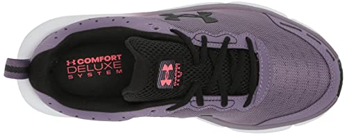 Under Armour Women's Charged Assert 10, (500) Retro Purple/Retro Purple/Black, 8, US
