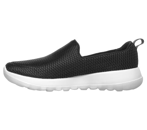 Skechers Women's Go Walk Joy Sneaker, Black/White, 8
