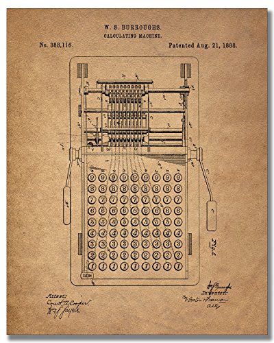 Accountant Patent Print - Set Of 4 Office Decor Photos - Bookkeeper Ledger