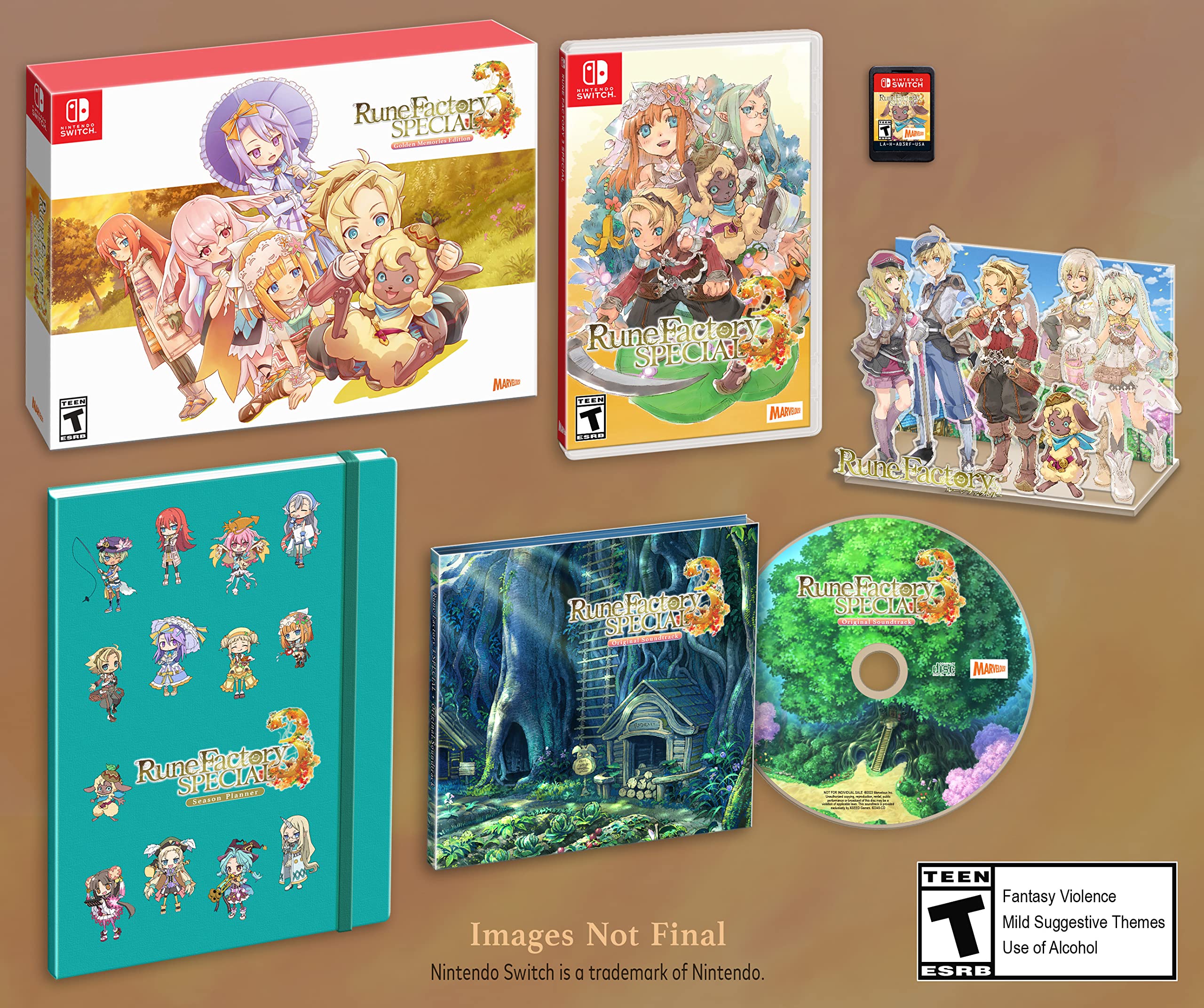 Rune Factory 3 Special – Golden Memories Limited Edition - Nintendo Switch