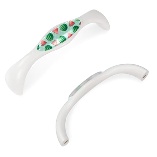 Pull Handle Fence Handle Long Cabinet Handles for Interior, Closet, Drawer, Outdoor, Garage, Fruits Watermelon