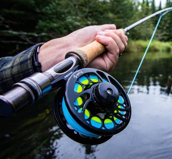 Piscifun Sword Fly Fishing Line with Welded Loop, Weight Forward Floating Fly Line, WF5wt, 100FT, Sky Blue