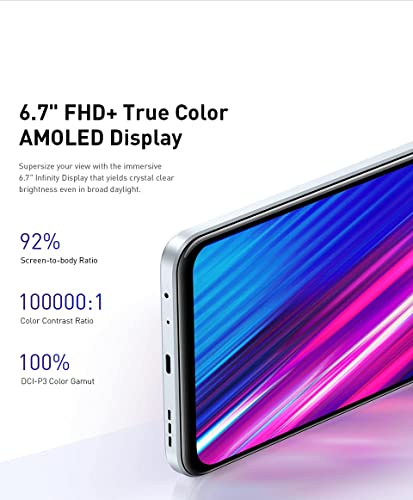 Xiaomi Redmi Note 12 Pro 5G + 4G (256GB + 8GB) Factory Unlocked 6.67" 50MP Triple Camera (for Tmobile/Metro/Mint USA Market) (Light Blue)