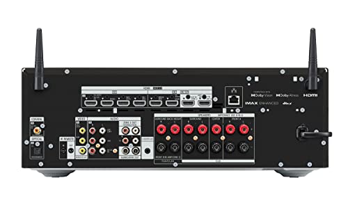 Sony STR-AN1000 7.2 CH Surround Sound Home Theater AV Receiver, Dolby Atmos, DTS:X, Bluetooth, WiFi, Google Chromecast, Spotify Connect, Apple AirPlay, HDMI 2.1