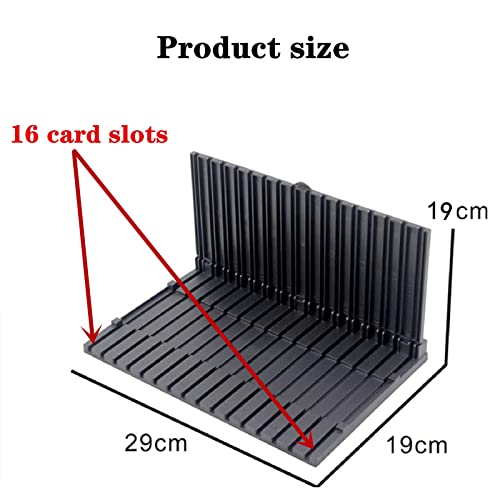 Starmoonn Model Part Placement Rack,Model Shelf,Model Classification,The Shelf is Suitable for Making Gundam Hobby Models and Various Role Models, Black