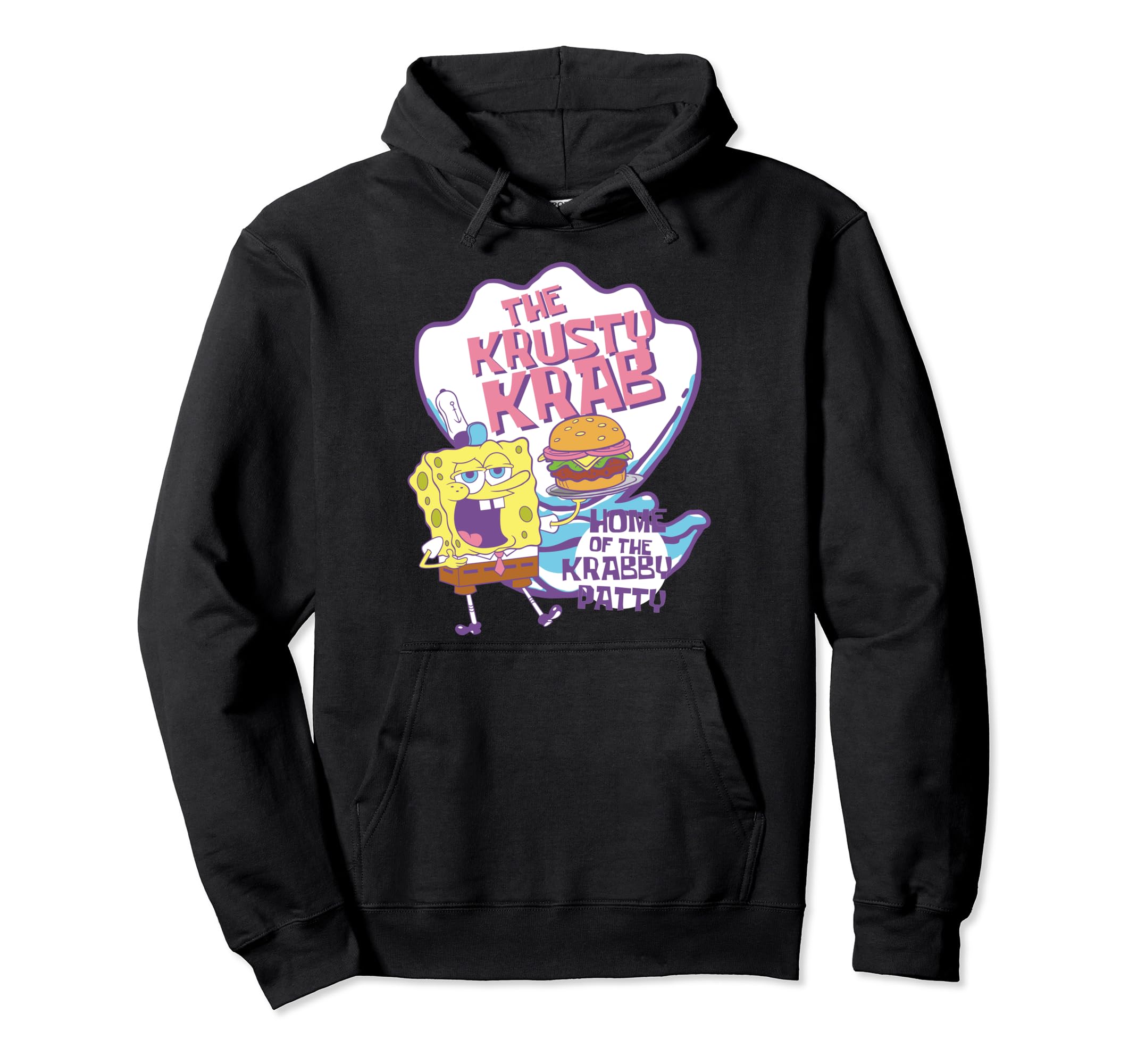 Spongebob Squarepants Pastel Krusty Krab Pullover Hoodie