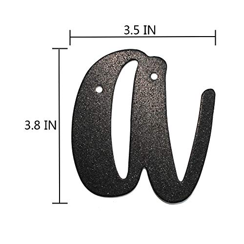 23 Years Loved Black Paper Sign for Adult's 23rd Birthday Party Supplies, 23rd Wedding Anniversary Party Decorations
