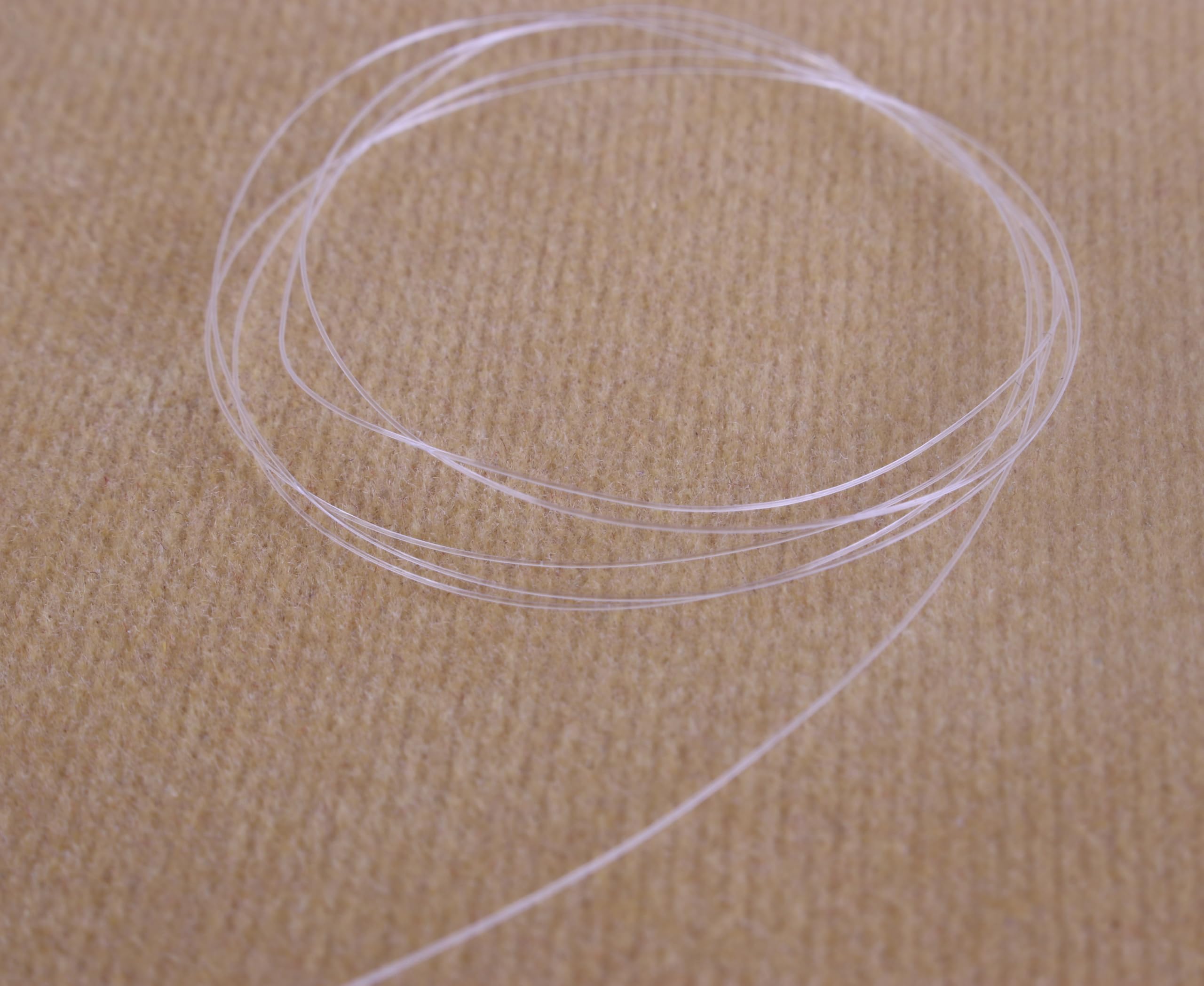KONMAY Clear Seed Beads Thread, 340 Yards 0.3mm Monofilament Nylon Beading Thread, Invisible Craft String Thread for Hanging Ornaments, Crafting, Balloon Arch, Beading and Jewelry Making