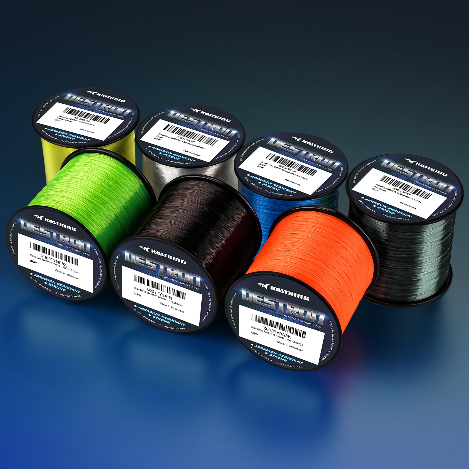 KastKing Destron Mono Fishing Line Clear 40 LB,630YDS