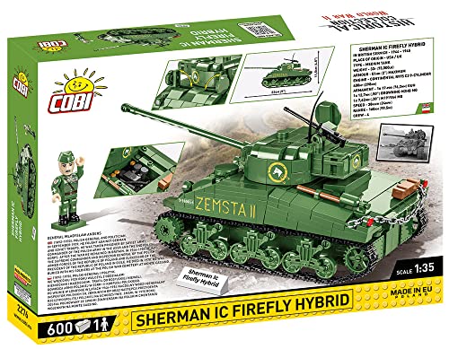 COBI Historical Collection WWII Sherman IC Firefly Tank
