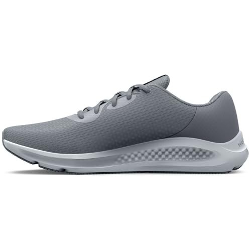 Under Armour Mens Charged Pursuit 3 Road Running Shoe, Mod Gray (104 Black, 13 US