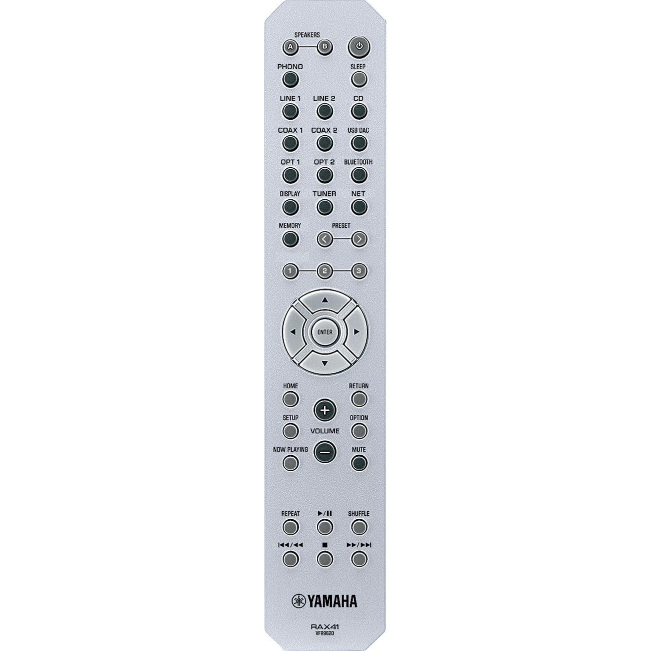Yamaha R-N800A Network Receiver with Phono and Built-in DAC, Silver