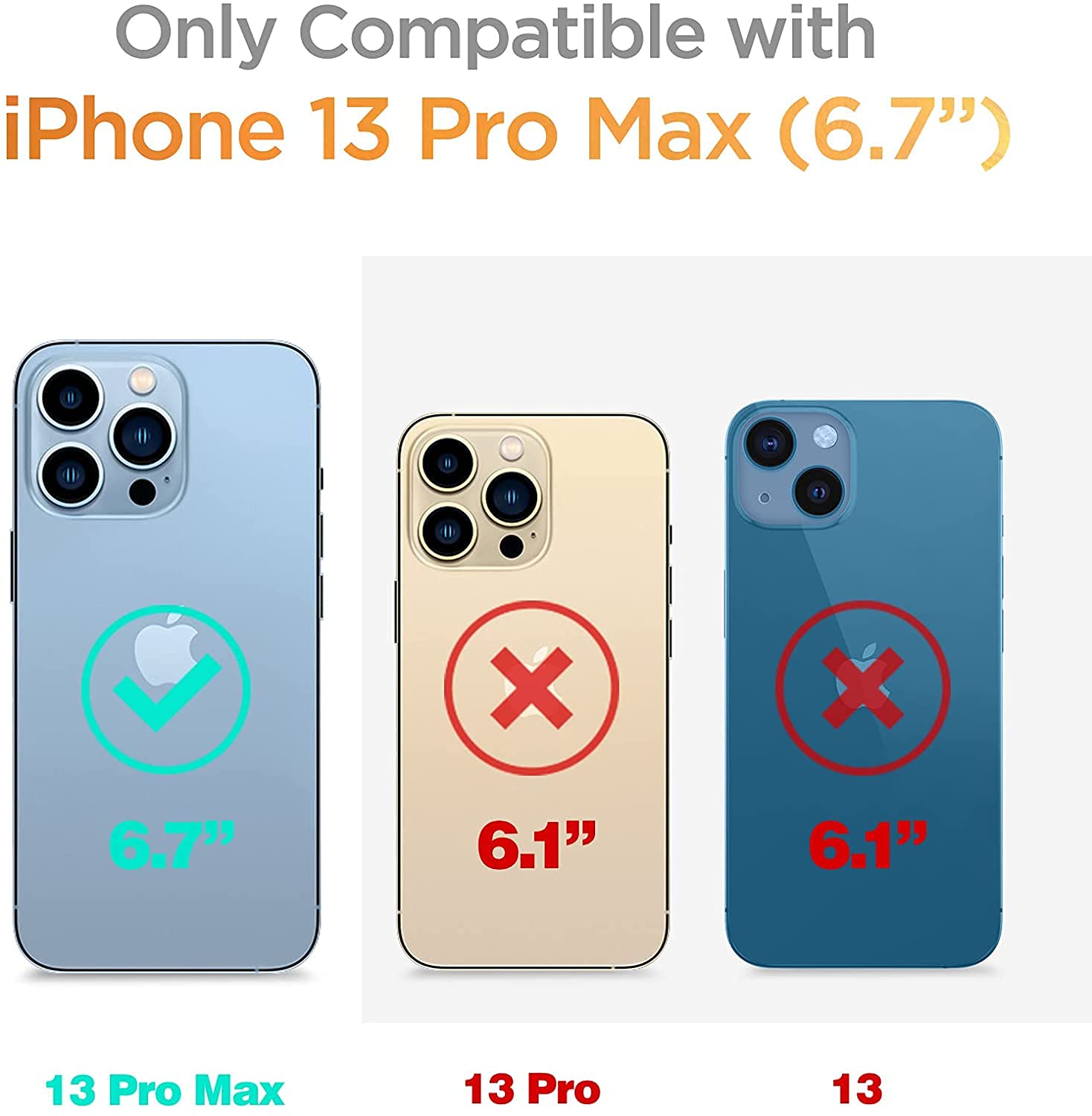 JOYAKI Wallet Case Compatible with iPhone 13 Pro Max,Slim Protective case with Card Holder,PU Leather Kickstand Card Slots Case with a Free Screen Protective Glass for iPhone 13 Promax(6.7")-Rose Gold