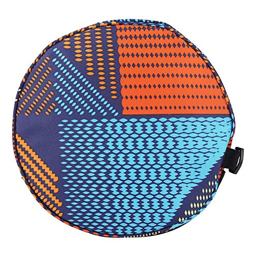 ZJchao Knitting Bag for Yarn Storage, Anti-Static Oxford Cloth Portable Knitted Round Storage Yarn Box Pocket for Accessories and Slits on Top to Protect Yarn and Prevent Pestering