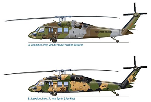 Italeri 1328S 1: 72 - UH-60/Mh-60 Black Hawk 'Night Raid'