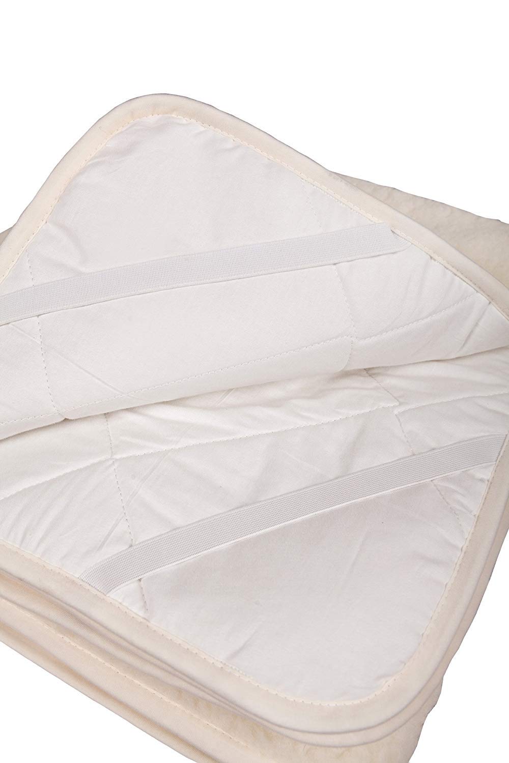 Mattress Topper Sheet Protector Underblanket Extra Thick Mattress pad Cover Woolmark Under Blanket (Full XL 54" x 80" - 140 x 200 cm)