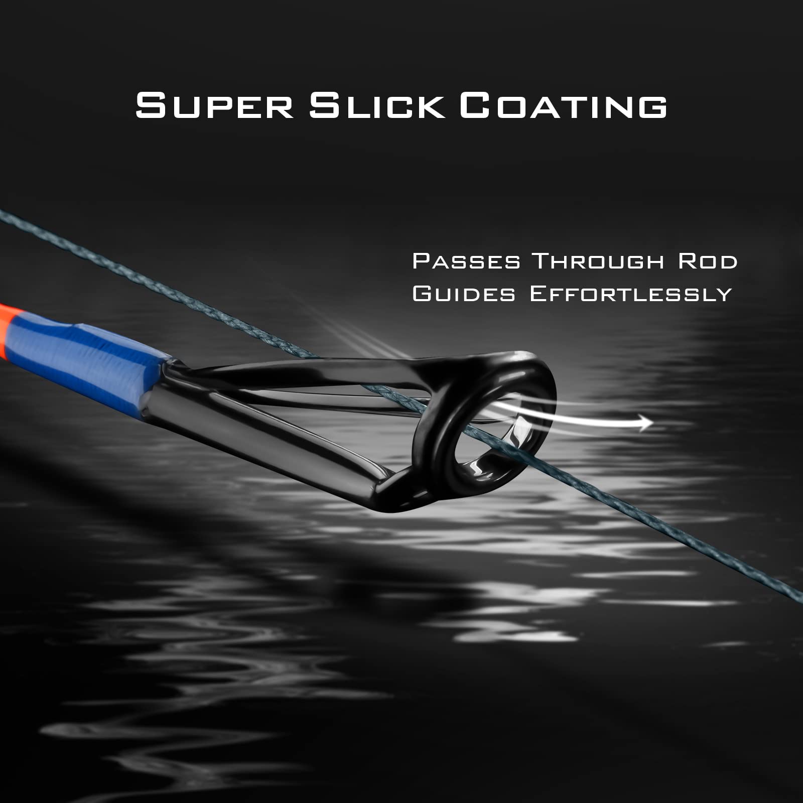 KastKing Superpower Braided Fishing Line,Low-Vis Gray,25 LB,327 Yds