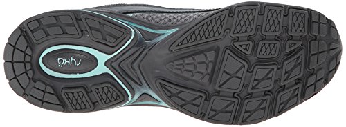 Ryka Women's Sky Walk Walking Shoe, Frost Grey/Aqua Sky/Iron Grey, 8.5 M US