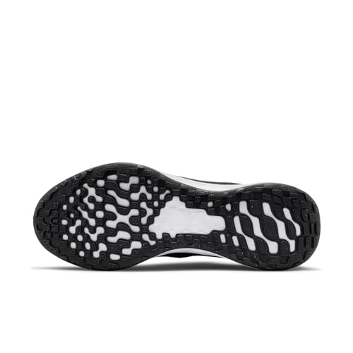 Nike Women's Sneaker Running Shoes, Black White Dk Smoke Grey Cool Grey, 6.5 AU
