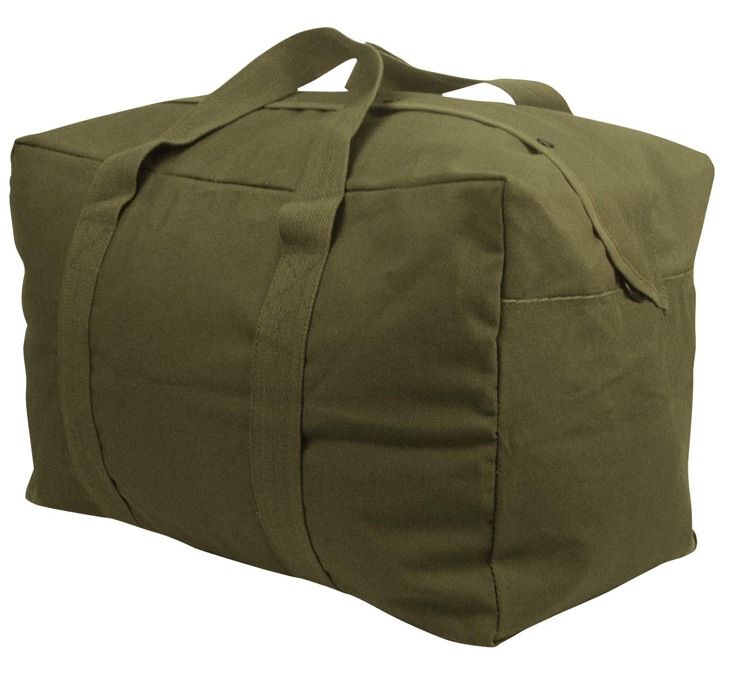 Rothco Canvas Parachute Cargo Bag Extra Large Duffle Bag 75L, Olive Drab