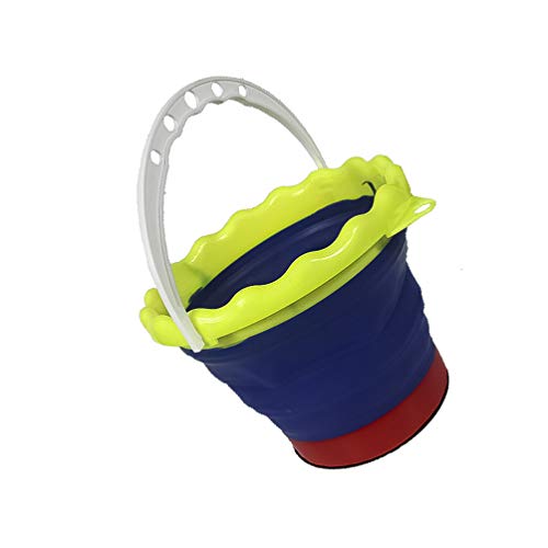 NUOBESTY Portable Paint Brush Washer,Collapsible Bucket Reusable Water Cup for Watercolor Acrylic Oil Painting
