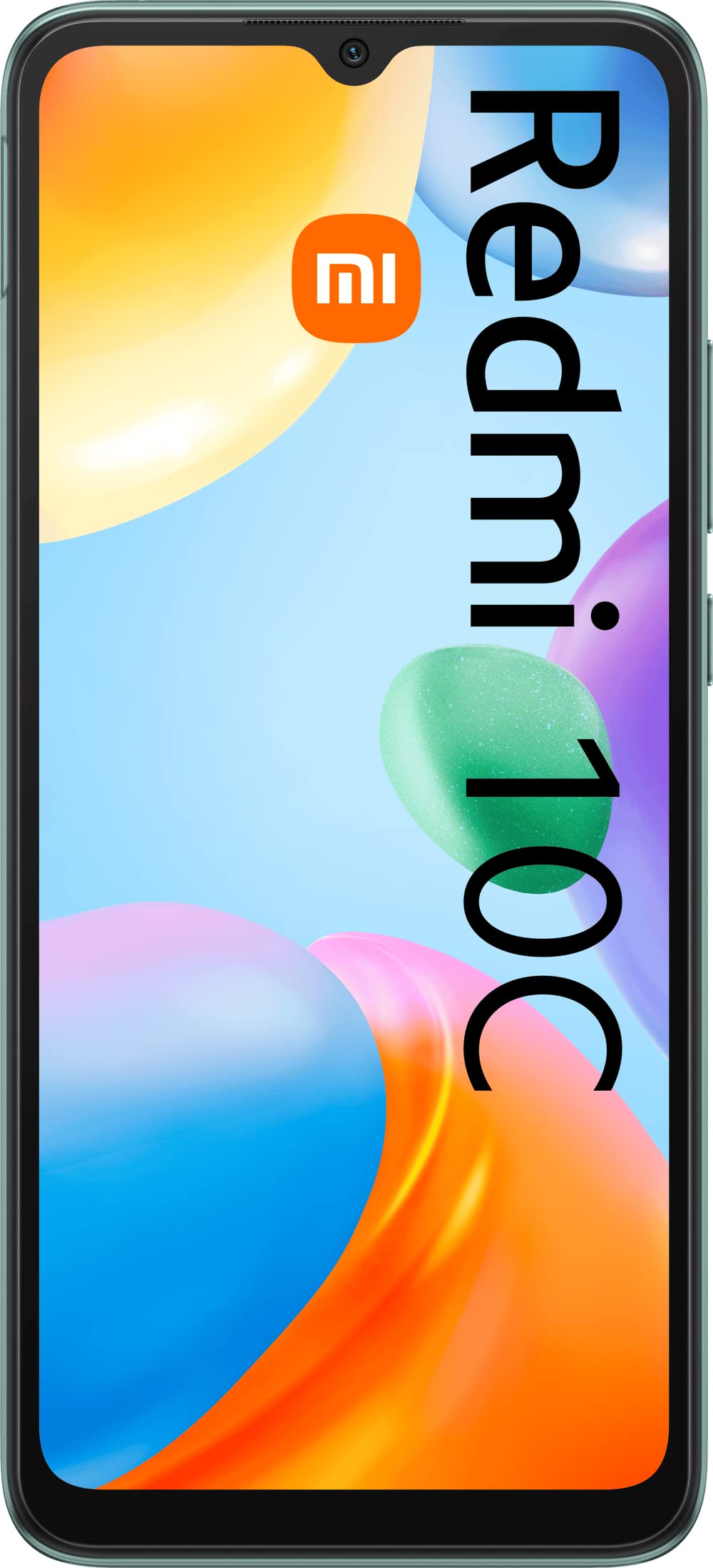Xiaomi Redmi 10C 4G LTE (64GB + 3GB) Factory Unlocked 6.71" 50MP Camera (Only Tmobile - Mint Tello USA Market) + (w/Fast Car Charger Bundle) (Mint Green)