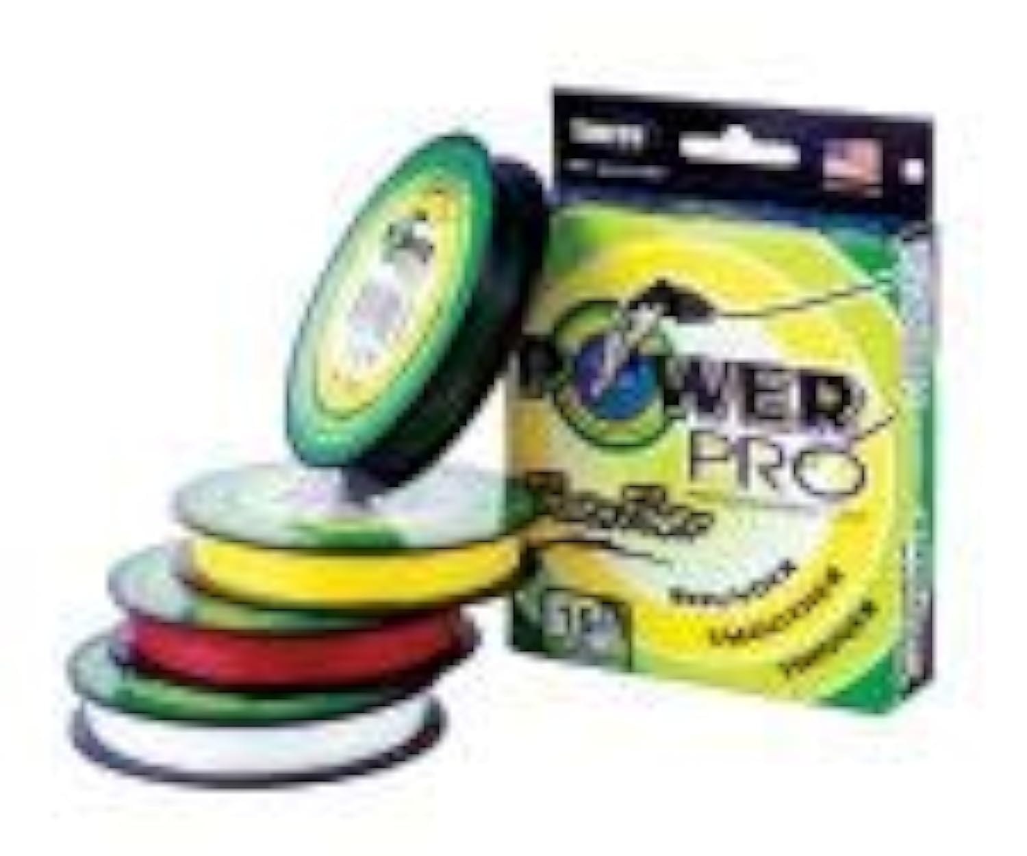 Power Pro Spectra Fiber Braided Fishing Line, Vermilion Red, 500YD/30LB