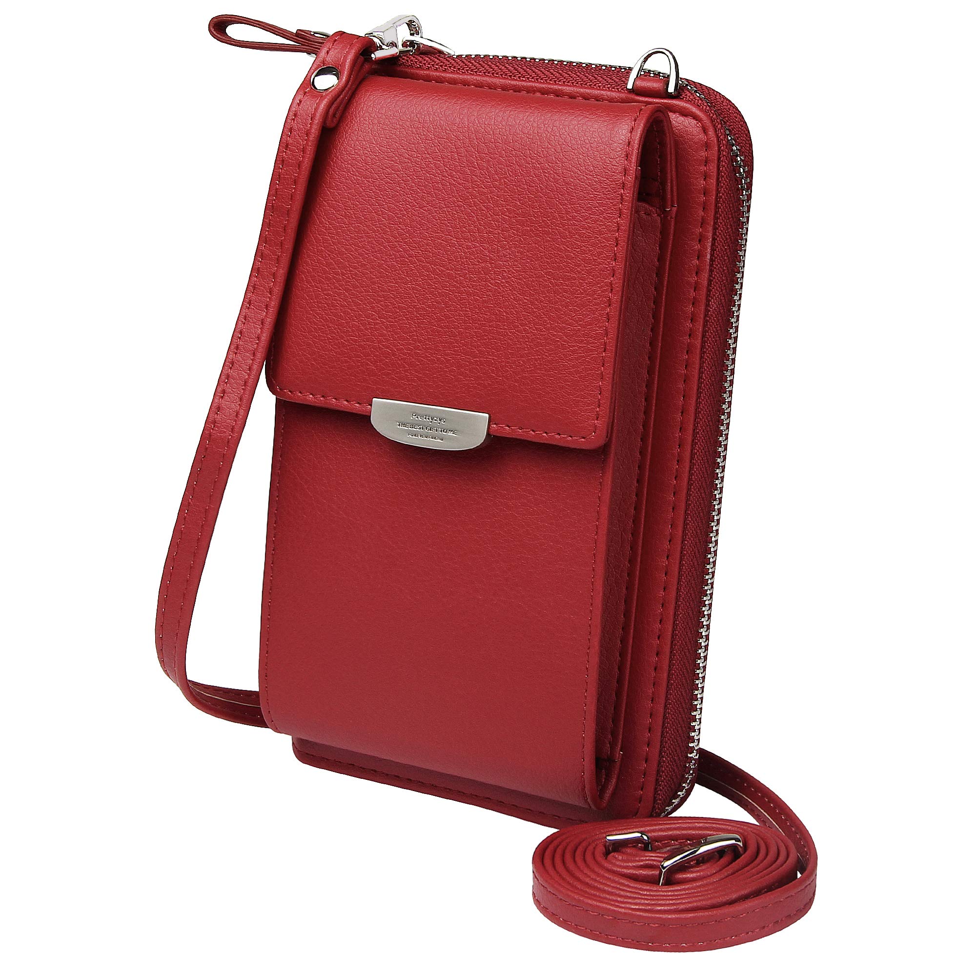 KUKOO Small Crossbody Bag Cell Phone Purse Wallet with Credit Card Slots for Women