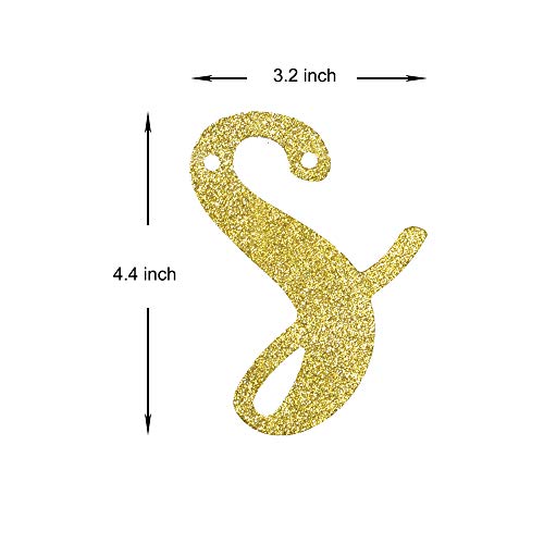 Let's Boogie Banner, The 80's Prom/Dancing/Disco Party Sign Decorations Backdrop Gold Gliter Paper