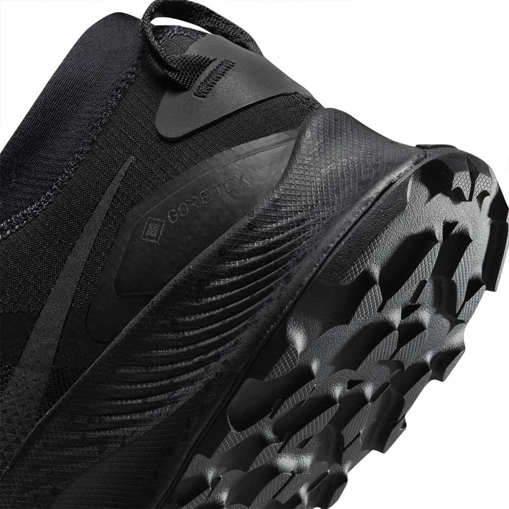 Nike mens Pegasus Trail 3 Walking Shoes, Black Black Dk Smoke, 11