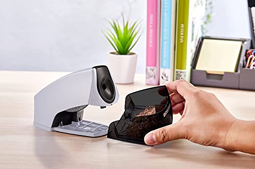 Bostitch Personal Electric Pencil Sharpener - Electrical Automatic Powerful Motor for Fast Sharpening - Compact Electric Sharpener - Includes Sharpening Tray & Safety Switch for Home, School, Office