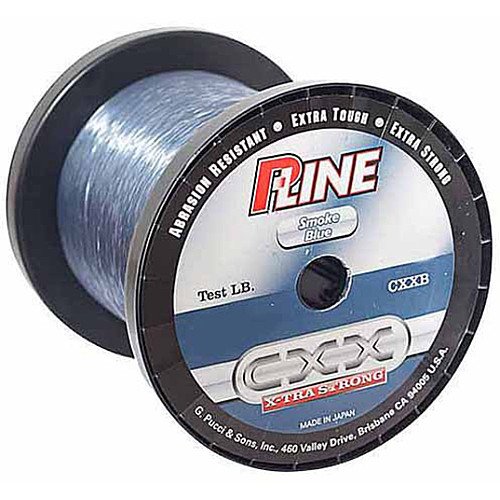 P-Line CXX-Xtra Strong 1/4 Size Fishing Spool (600-Yard, 20-Pound, Smoke Blue)