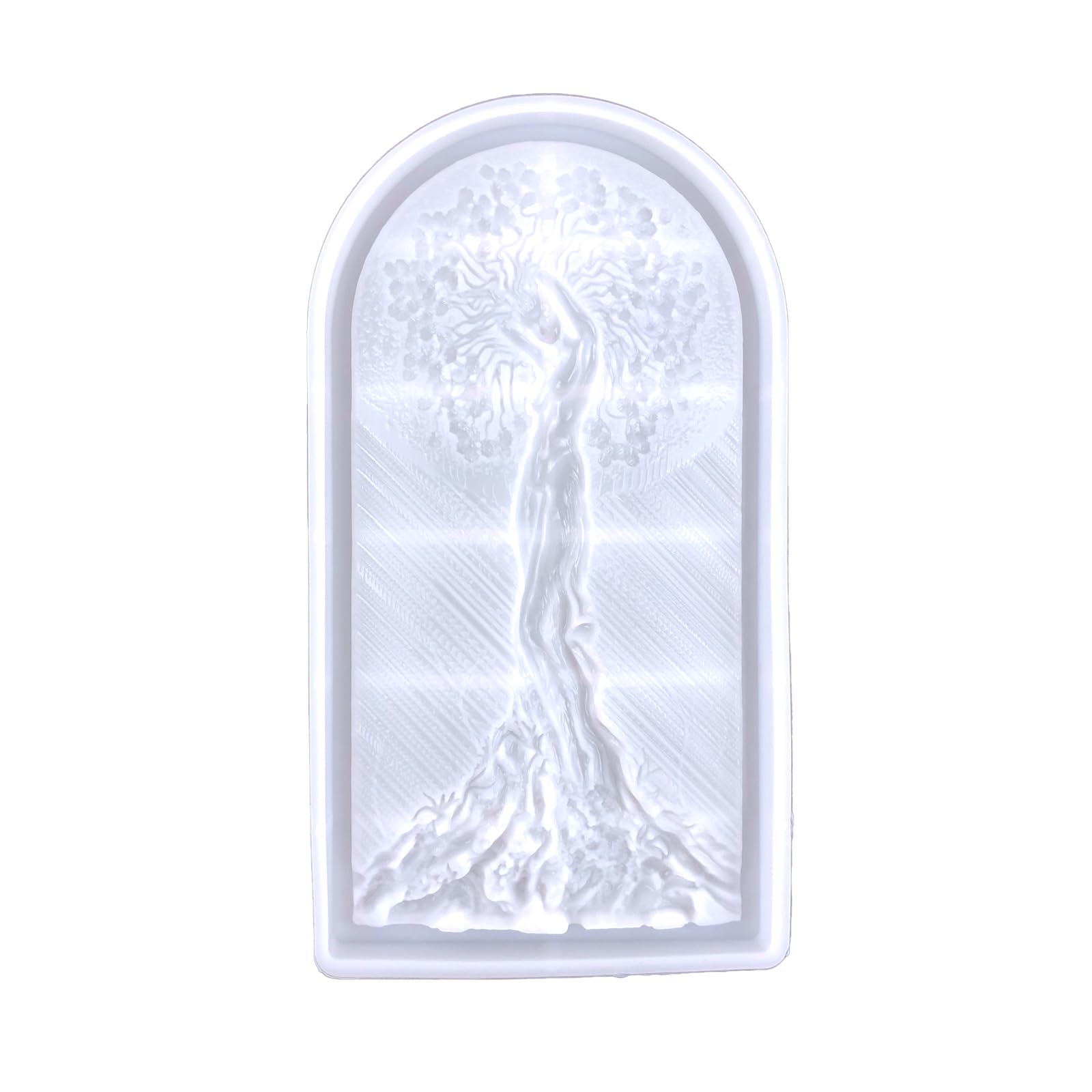 1 Set of Tree of Life Resin Mold Ornament Display Silicone Molds Epoxy Resin Body Tray Pendant Articles Stuff for Decoration Table Desk Office, Handmade DIY Making Art Crafts