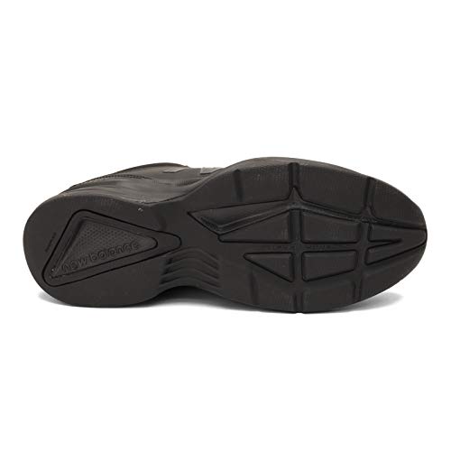 New Balance Men's 411 V1 Training Shoe, Black/Black, 12 X-Wide