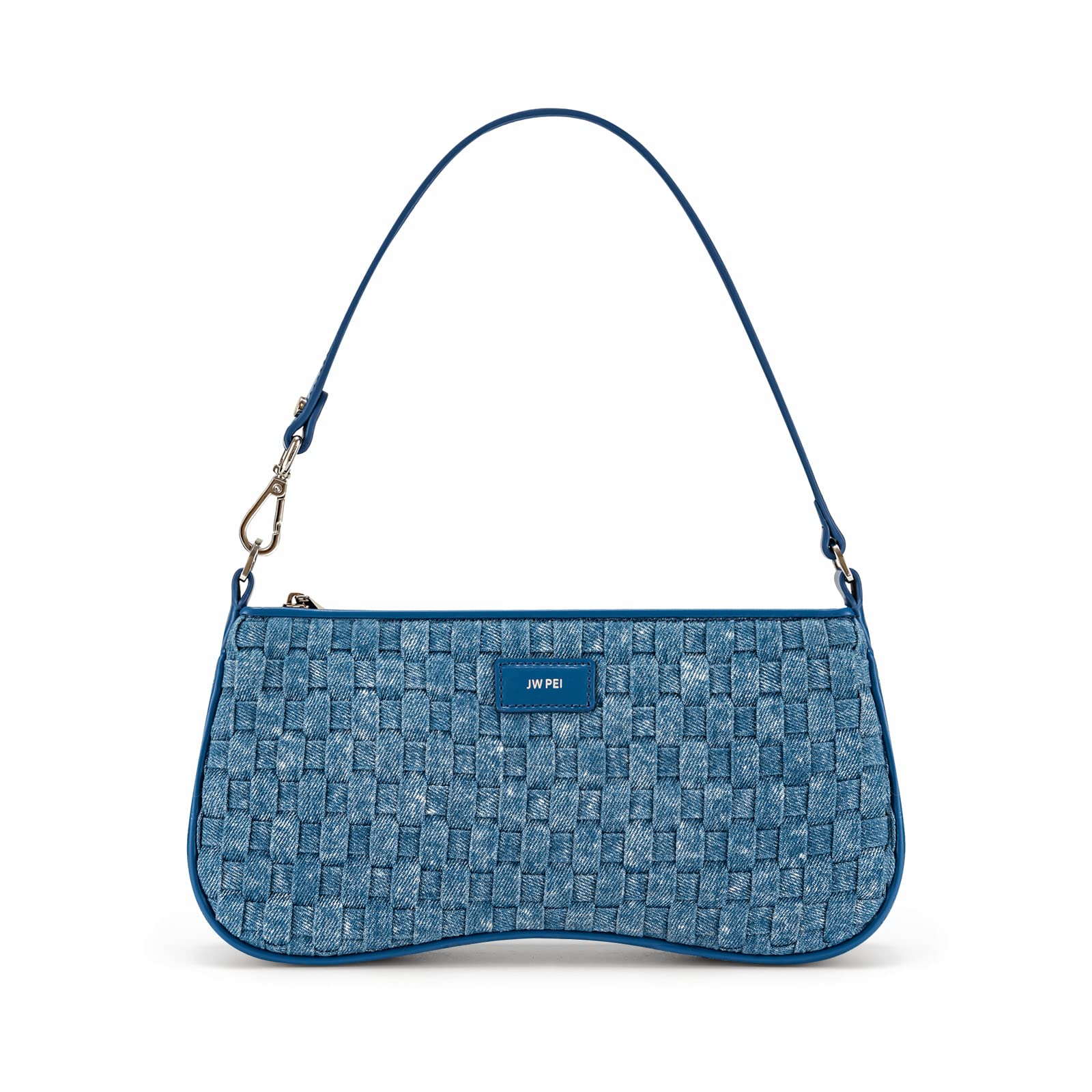 JW PEI Women's Eva Shoulder Handbag (Denim Weave)