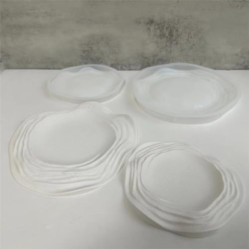 Irregular Tray Silicone Mold DIY Handmade Epoxy Resin Craft Casting Tool Storage Plate Coasters Molds Home Decorations