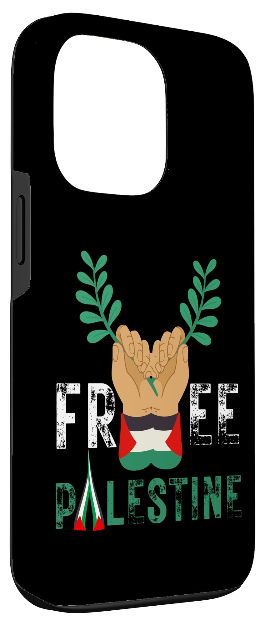 iPhone 13 Pro Palestine Flag Free Gaza I Stand With Free Palestine Gaza Case