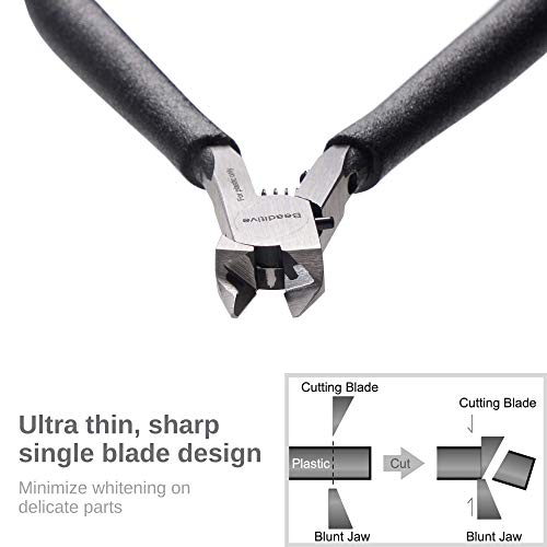 Beaditive Single Blade Nipper for Plastic Model - Plastic Sprue Cutter - Gunpla, Gundam Model, Scale Model Building