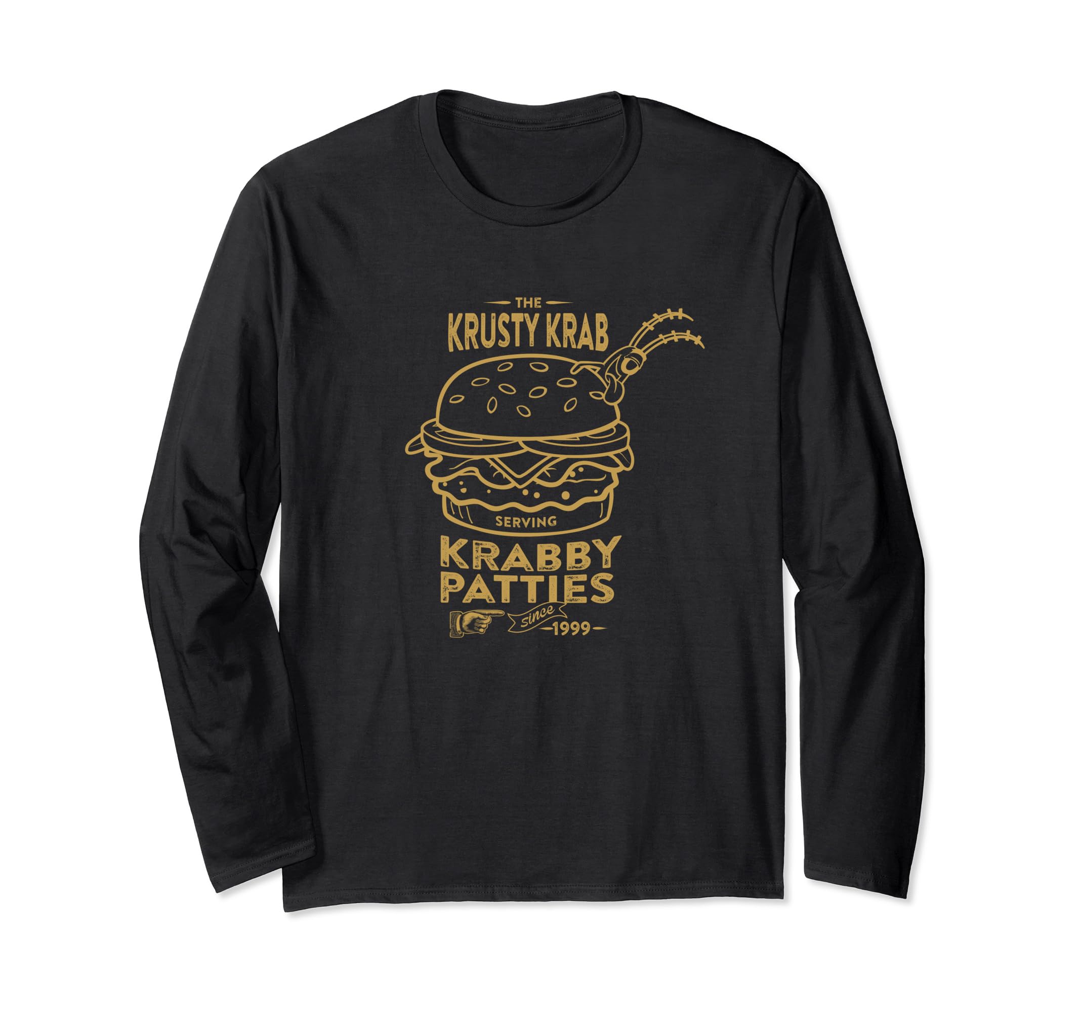 SpongeBob SquarePants Krusty Krab Krabby Patties Ad Long Sleeve T-Shirt