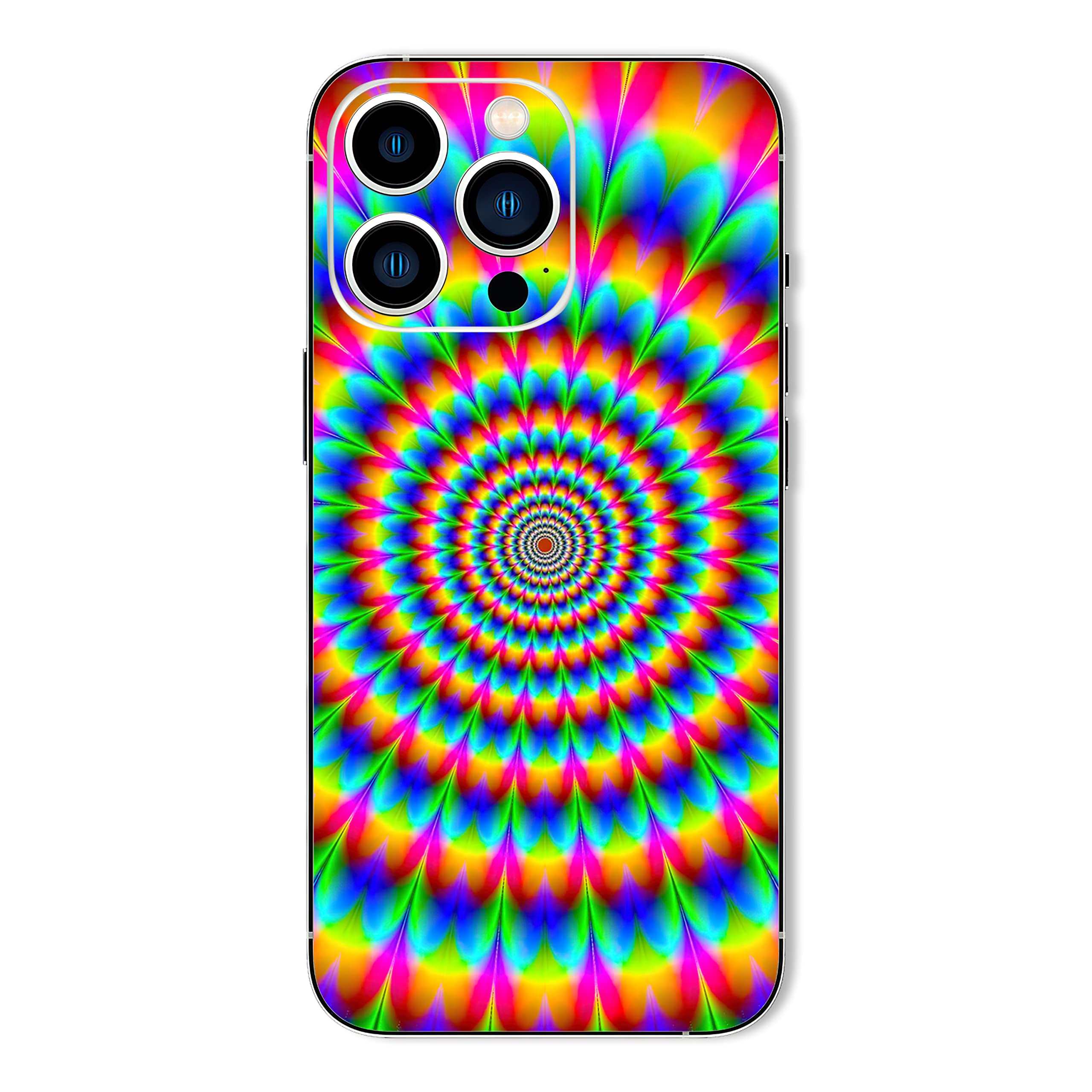 HK Studio Hologram Illustration Skin Decal (Not Case) for iPhone 13 Pro Max - No Bubble, Slim, Waterproof - Protecting & Personalizing iPhone's Back, Camera, Frame