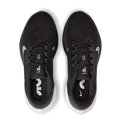 Nike Women's Air Winflo 9 Running Shoes, Black/White-Dk Smokey Grey, 8 M US