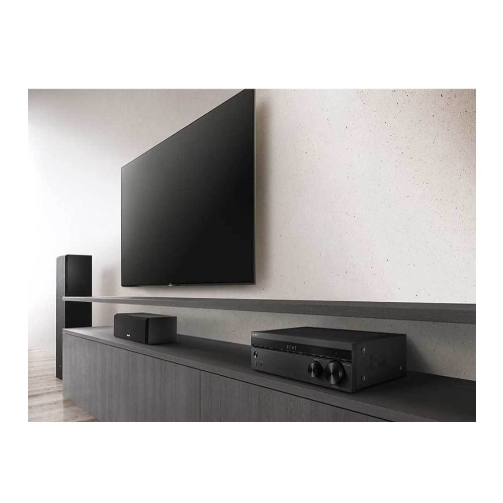 Sony STRDH590 5.2-Channel Home Theater AV Receiver with Speaker Wire Bundle with Banana Plugs and Focus Fastening Cable Ties (3 Items)