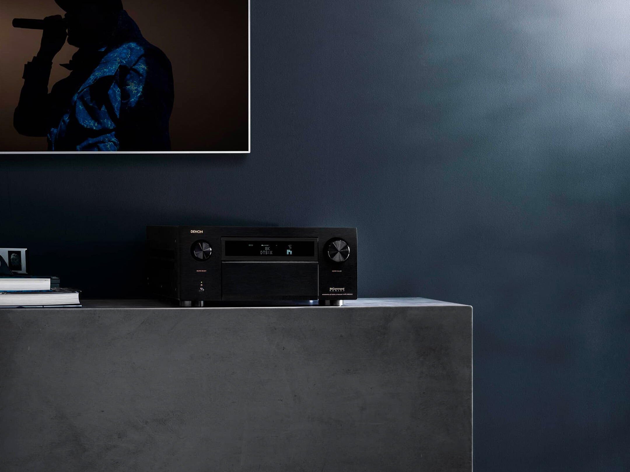 Denon AVR-X8500HA 13.2 Channel (150 W/Ch) Receiver for Home Theater, Advanced 8K Upscaling, Supports Dolby Atmos, DTS:X, IMAX Enhanced, Auro 3D & More, Built-in HEOS, Amazon Alexa Voice Control